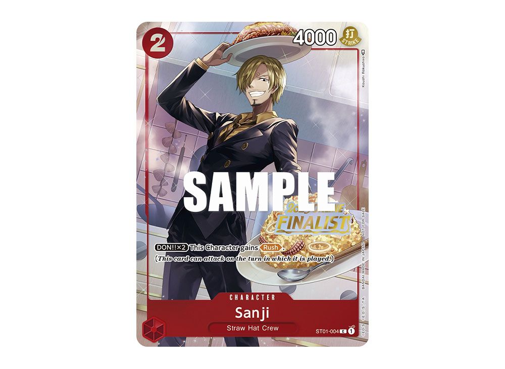 Sanji C [ST01-004] [EN](Promotional Card "Online Regional 2023 Finalist Card Set") | SNKRDUNK