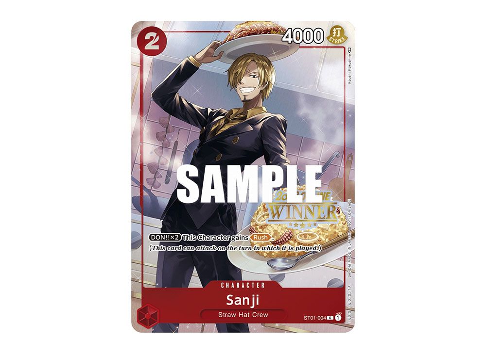 Sanji C [ST01-004] [EN](Promotional Card "Online Regional 2023 Champion Card Set") | SNKRDUNK