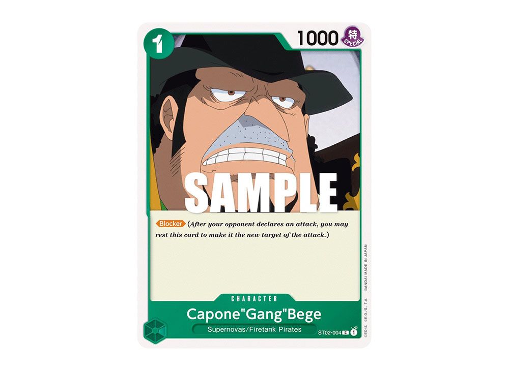Capone"Gang"Bege C [ST02-004] [EN](Start Deck "Worst Generation") | SNKRDUNK