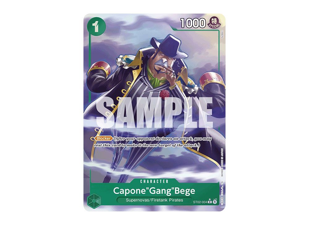 Capone"Gang"Bege C-P [ST02-004] [EN](Premium Booster "ONE PIECE CARD THE BEST") | SNKRDUNK