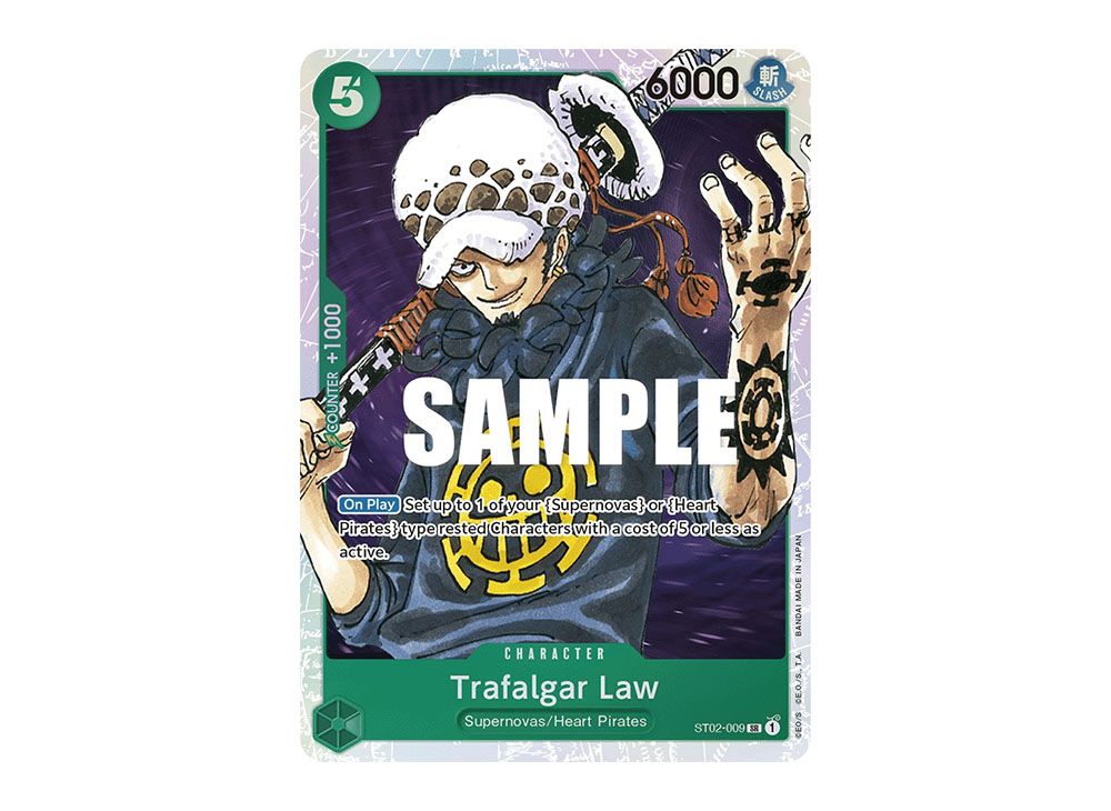 Trafalgar Law SR [ST02-009] [EN](Start Deck "Worst Generation") | SNKRDUNK