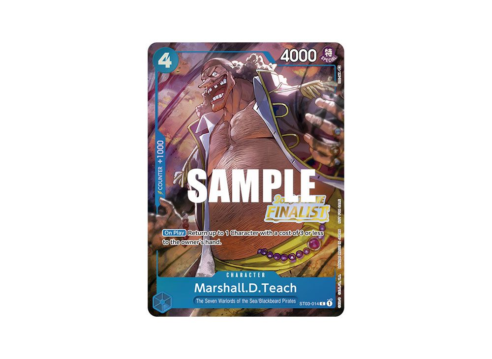 Marshall.D.Teach C [ST03-014] [EN](Promotional Card "Offline Regional 2023 Finalist Card Set ...