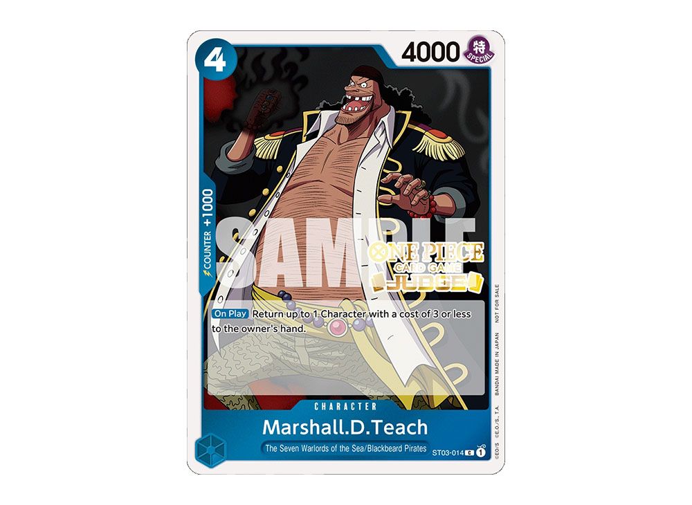 Marshall.D.Teach C [ST03-014] [EN](Promotional Card "Judge Pack Vol.4") | SNKRDUNK