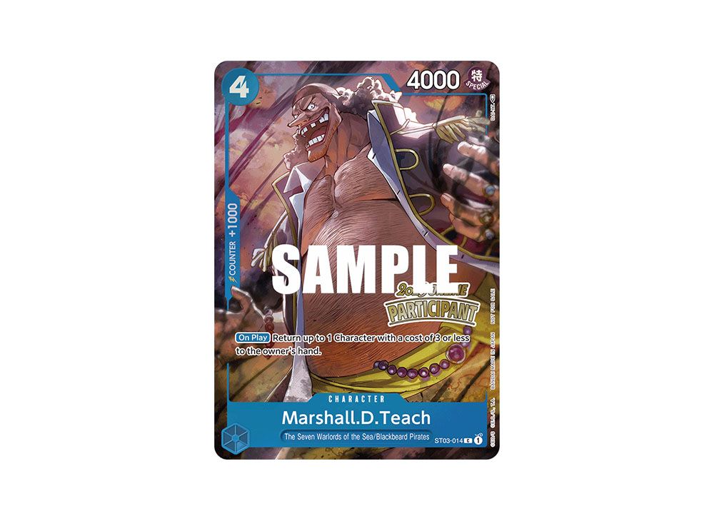マーシャル・D・ティーチ C [ST03-014]【英語版】(プロモーションカード「オンライン地域参加パック Vol.1」)の新品/中古フリマ(通販)｜スニダン