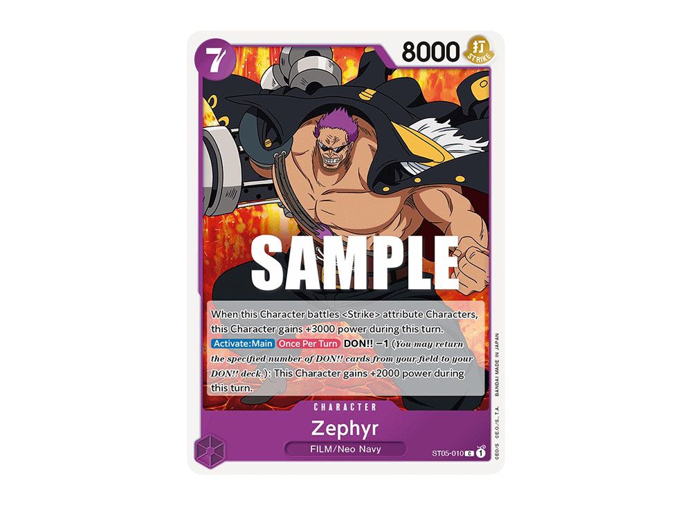 Zephyr C [ST05-010] [EN](Start Deck "ONE PIECE FILM edition") | SNKRDUNK