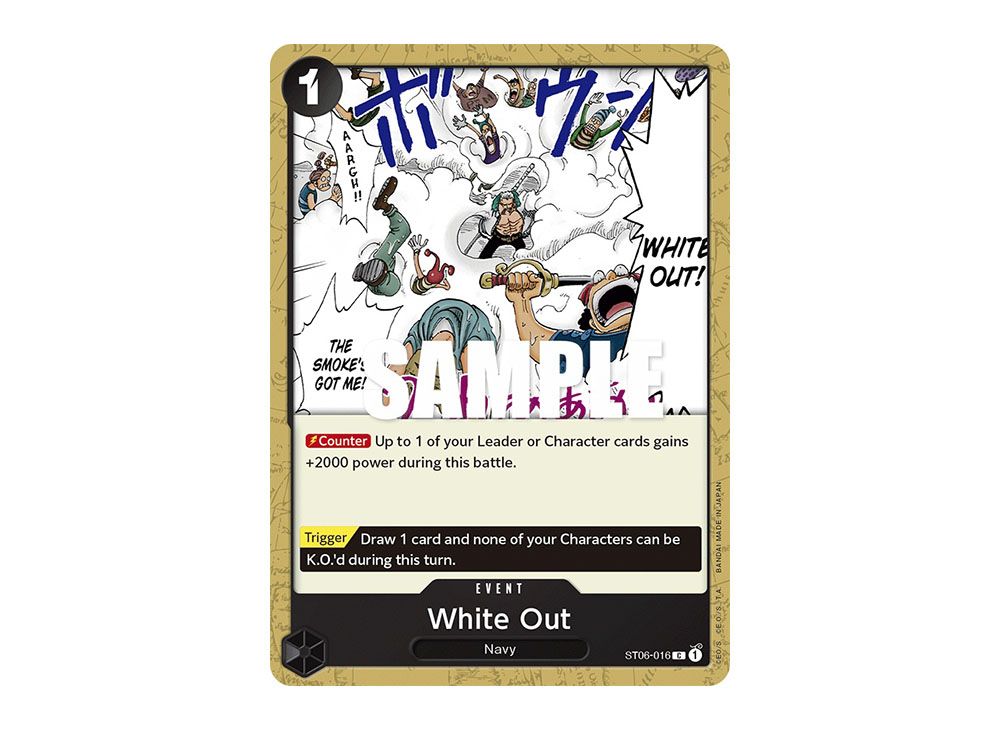 White Out C [ST06-016] [EN](Start Deck "Absolute Justice") | SNKRDUNK
