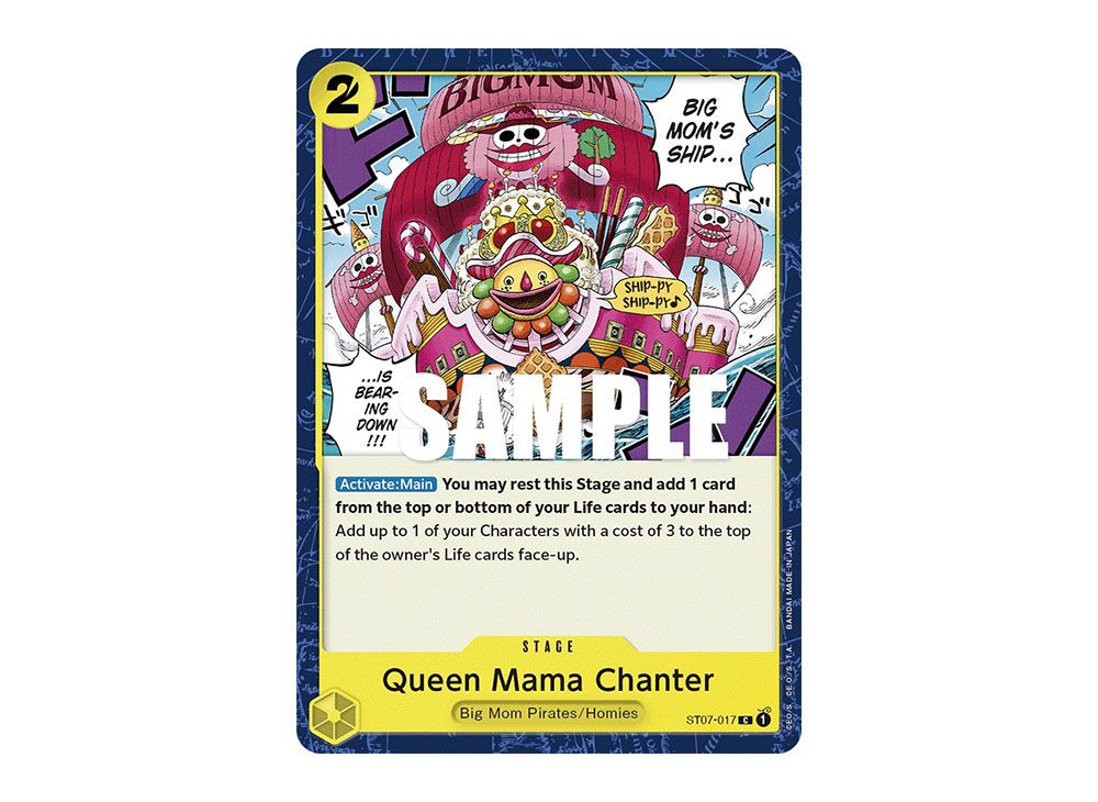 Queen Mama Chanter C [ST07-017] [EN](Start Deck "Big Mom Pirates ...