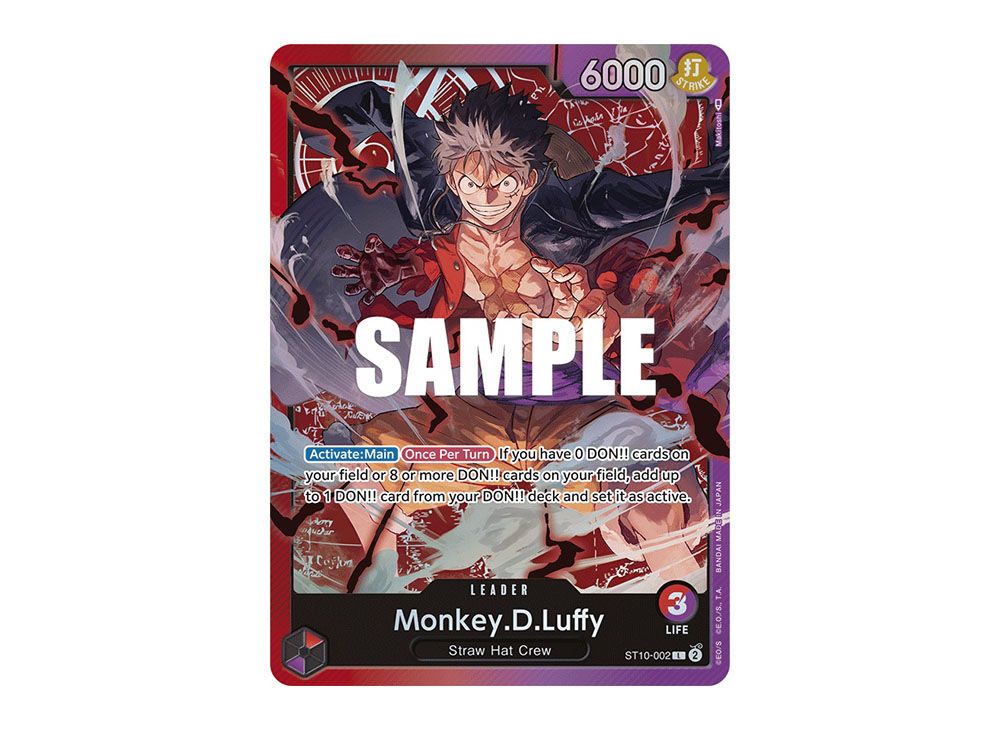 Monkey.D.Luffy L [ST10-002] [EN](Ultra DecK "The Three Captains ...