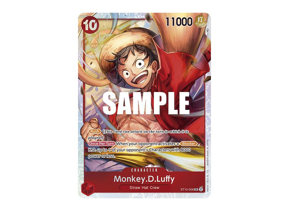 Monkey.D.Luffy SR [ST10-006] [EN](Ultra DecK "The Three Captains ...