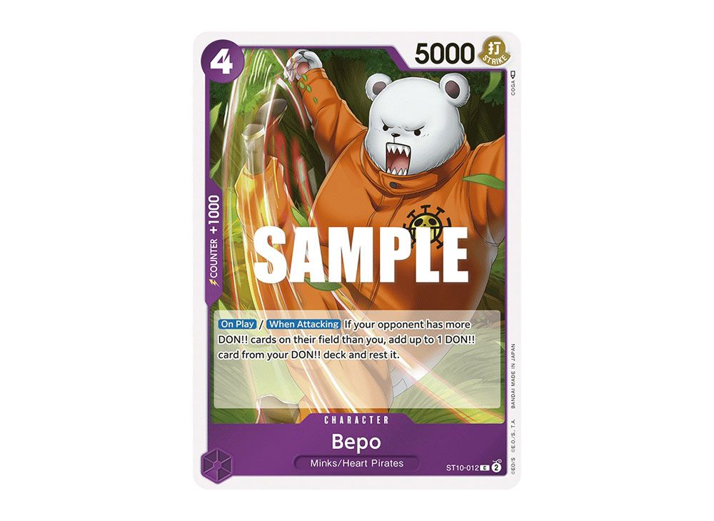 Bepo C [ST10-012] [EN](Ultra DecK "The Three Captains") | SNKRDUNK