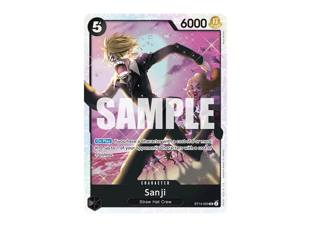 Sanji SR [ST14-003] [EN](Start Deck "3D2Y") | SNKRDUNK