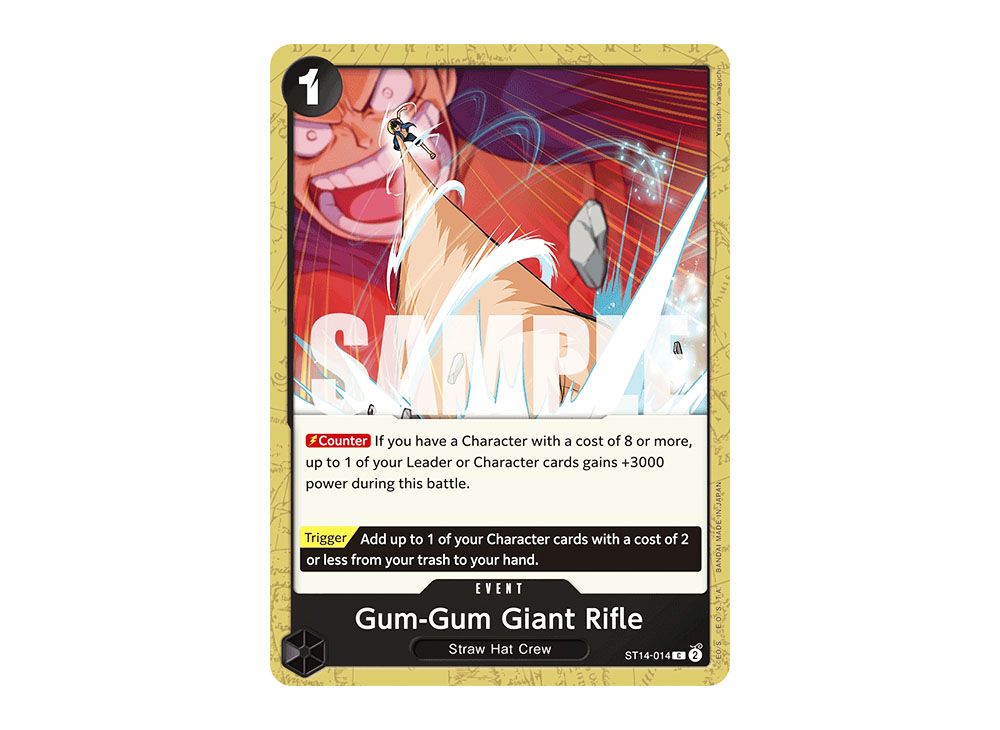 Gum-Gum Giant Rifle C [ST14-014] [EN](Start Deck "3D2Y") | SNKRDUNK