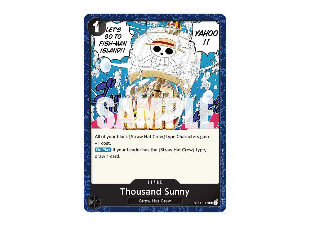 Thousand Sunny C [ST14-017] [EN](Start Deck "3D2Y") | SNKRDUNK