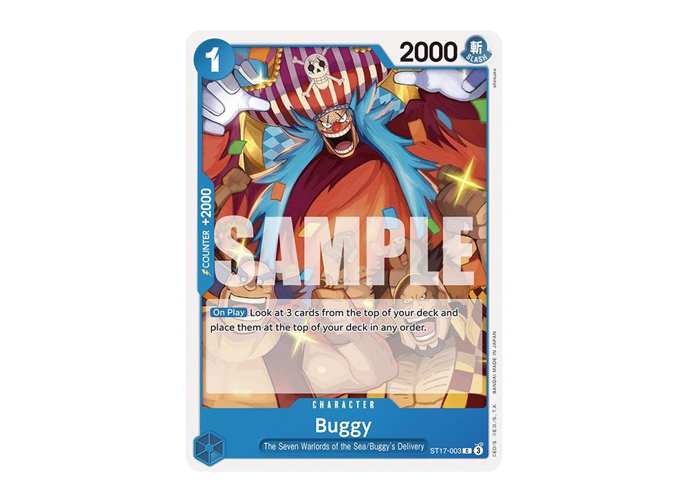 Buggy C [ST17-003] [EN](Start Deck "BLUE Donquixote Doflamingo") | SNKRDUNK