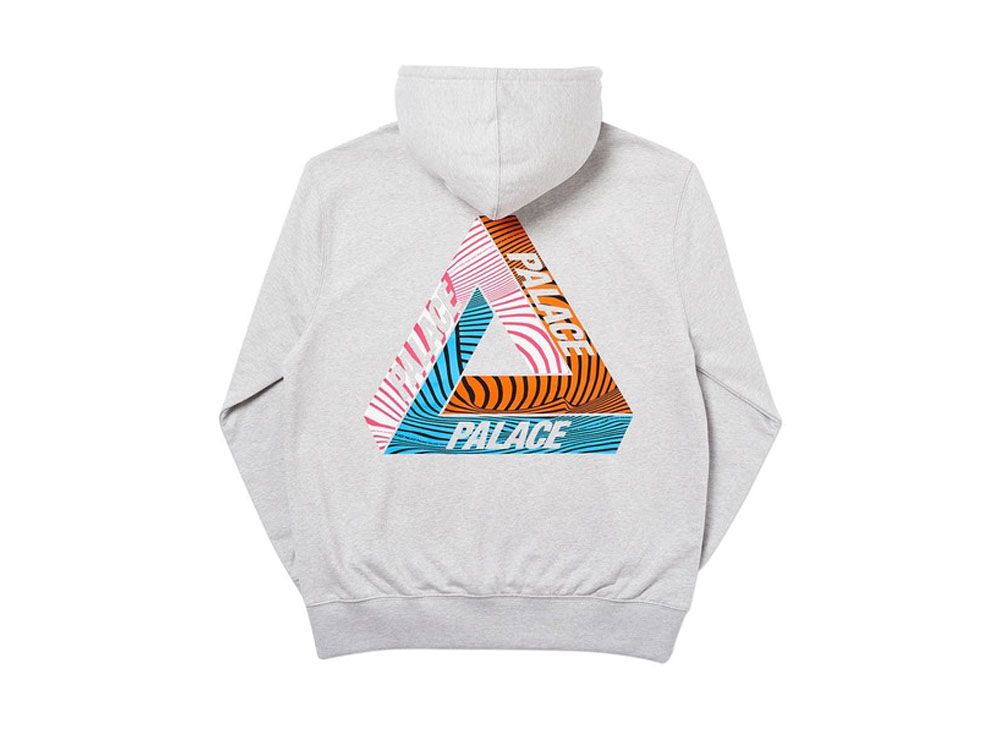 PALACE Tri-Tex Hood "Grey" | SNKRDUNK
