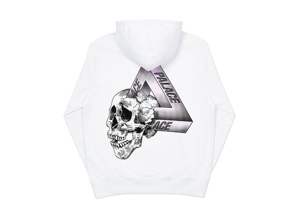 PALACE Tri-Crusher Hood "White" | SNKRDUNK