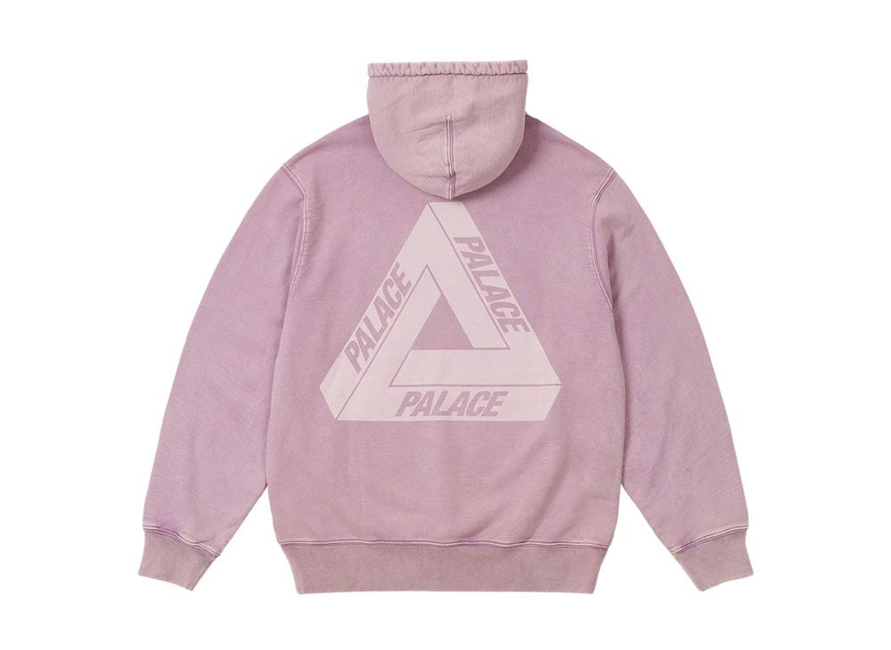 PALACE Washed Out Tri-Ferg Hood "Pink" | SNKRDUNK
