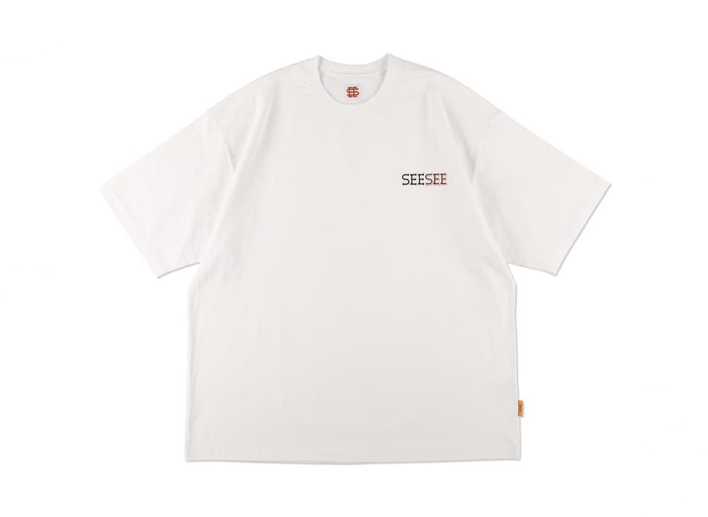 SEE SEE Basic SS Official Mix Logo Tee "White" | SNKRDUNK
