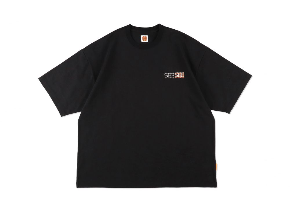 SEE SEE Basic SS Official Mix Logo Tee "Black" | SNKRDUNK