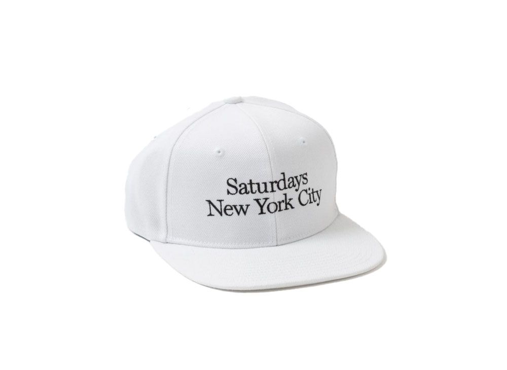 Saturdays NYC Basic 6P Flat Cap 