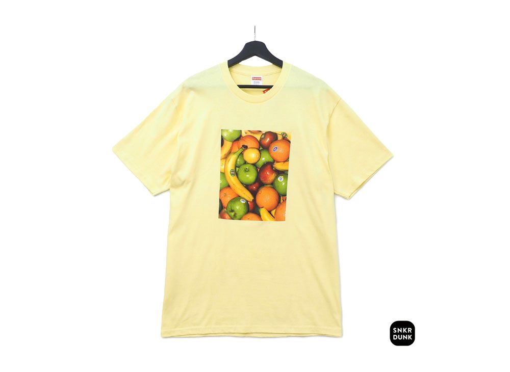 Supreme Fruit Tee "Yellow" | SNKRDUNK