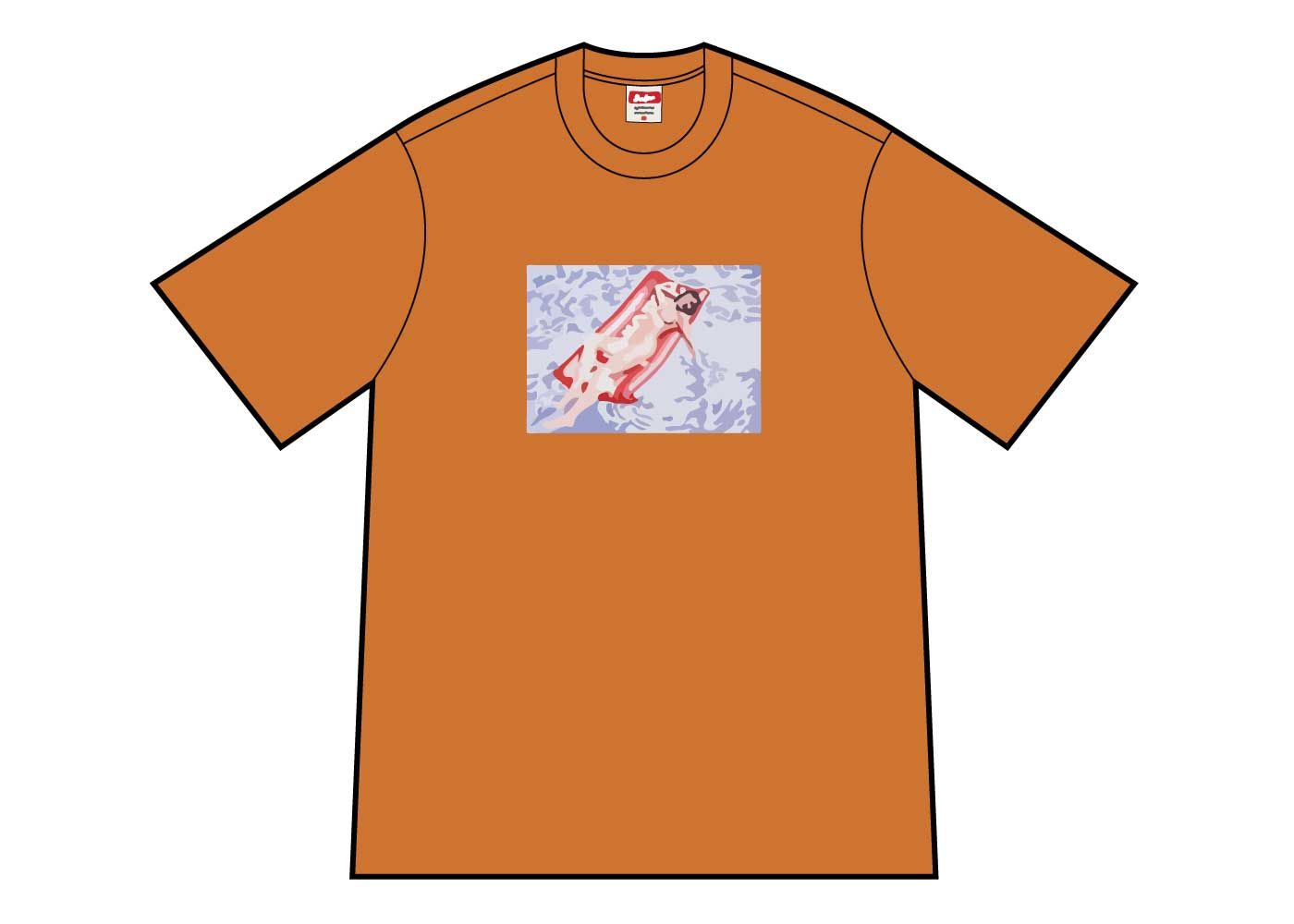 Supreme Float Tee "Burnt Orange" | SNKRDUNK