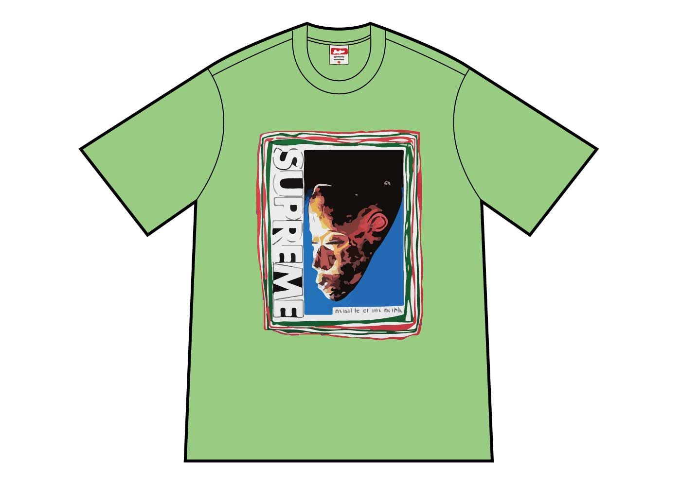 Supreme Mask Tee "Lime" | SNKRDUNK