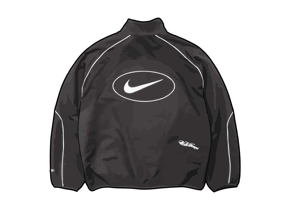 Supreme x Nike Track Jacket "Black" | SNKRDUNK