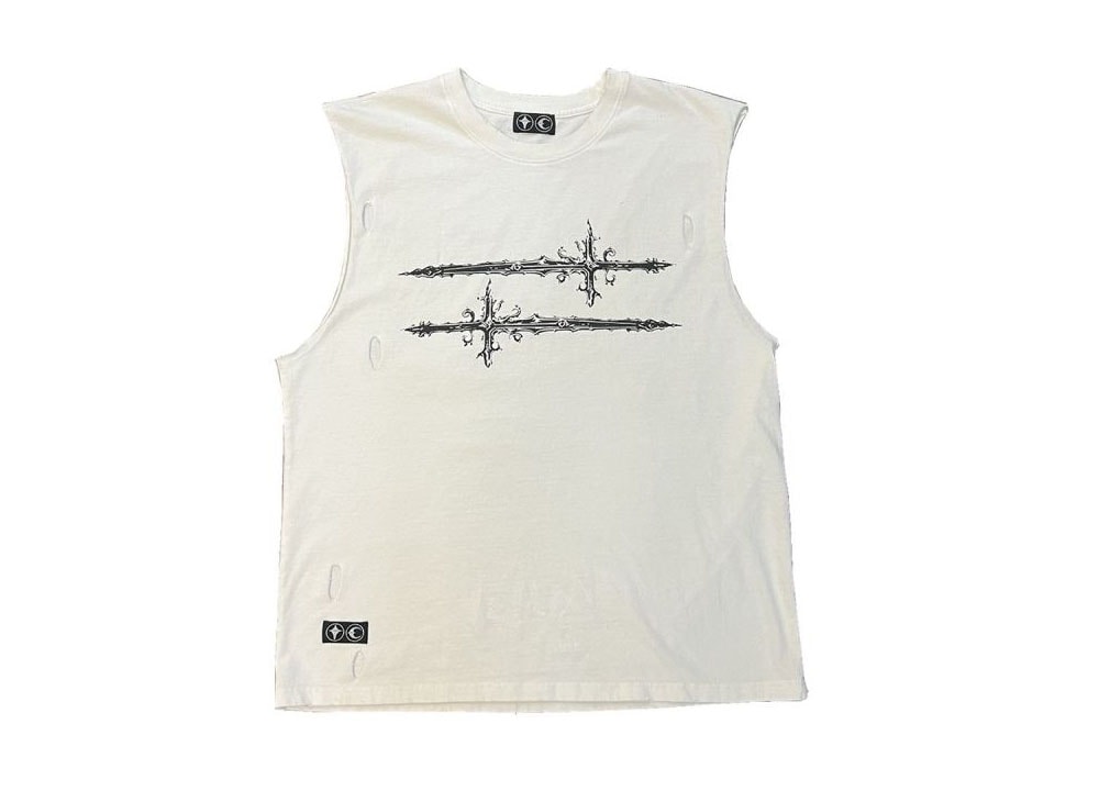 THUG CLUB Cross T Sleeveless "White"の新品/中古フリマ(通販)｜スニダン