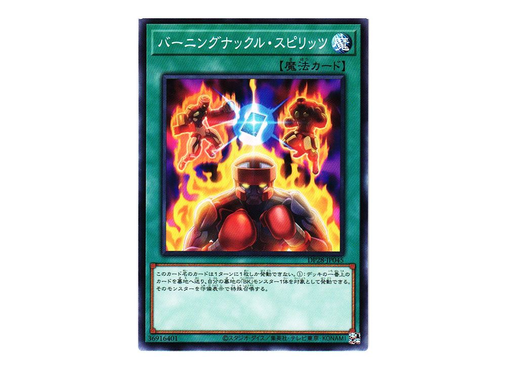 Battlin' Boxing Spirits N[YGO-OCG-DP28-JP045](Explosive Duelist) | SNKRDUNK