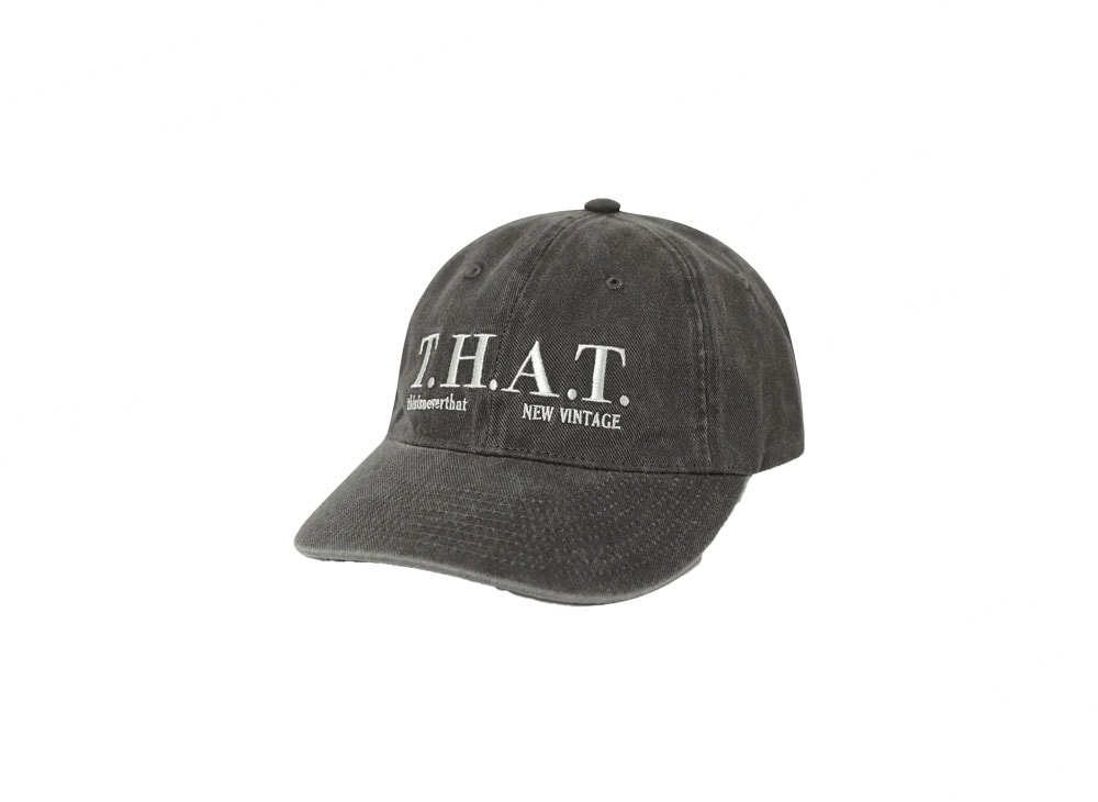 thisisneverthat T.H.A.T. Cap "Black" | SNKRDUNK