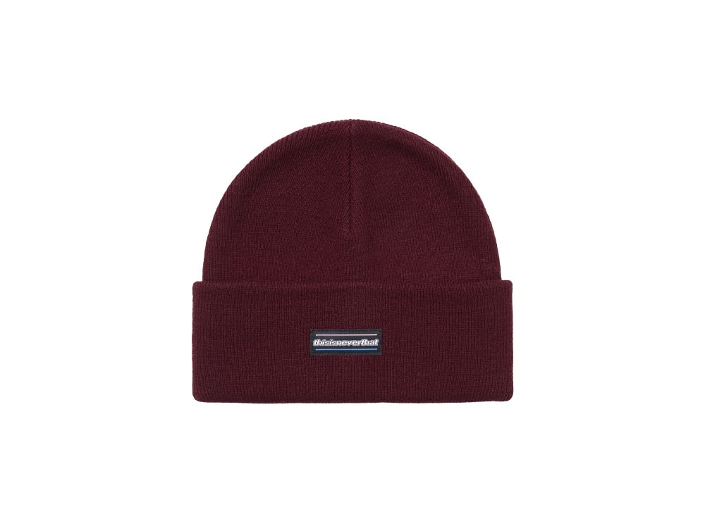 thisisneverthat ESP-Logo Beanie "Burgundy" | SNKRDUNK