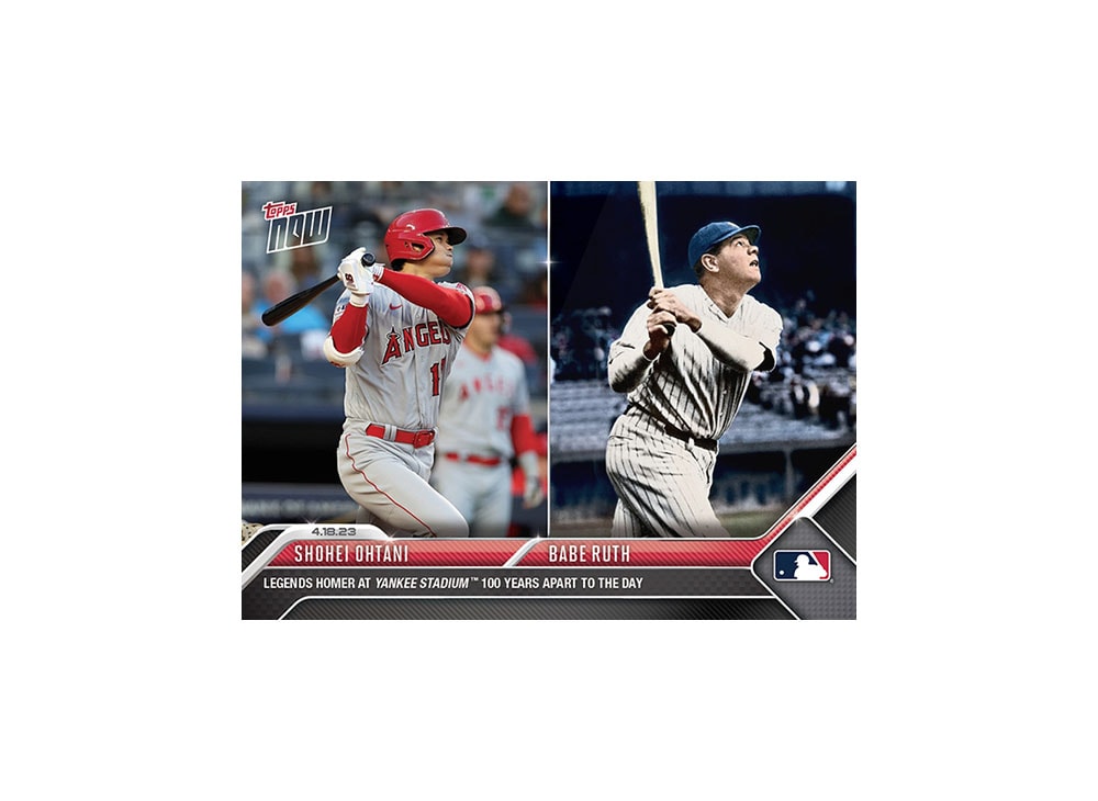 Shohei Ohtani / Babe Ruth [143](2023 MLB Topps NOW JP Card) | SNKRDUNK