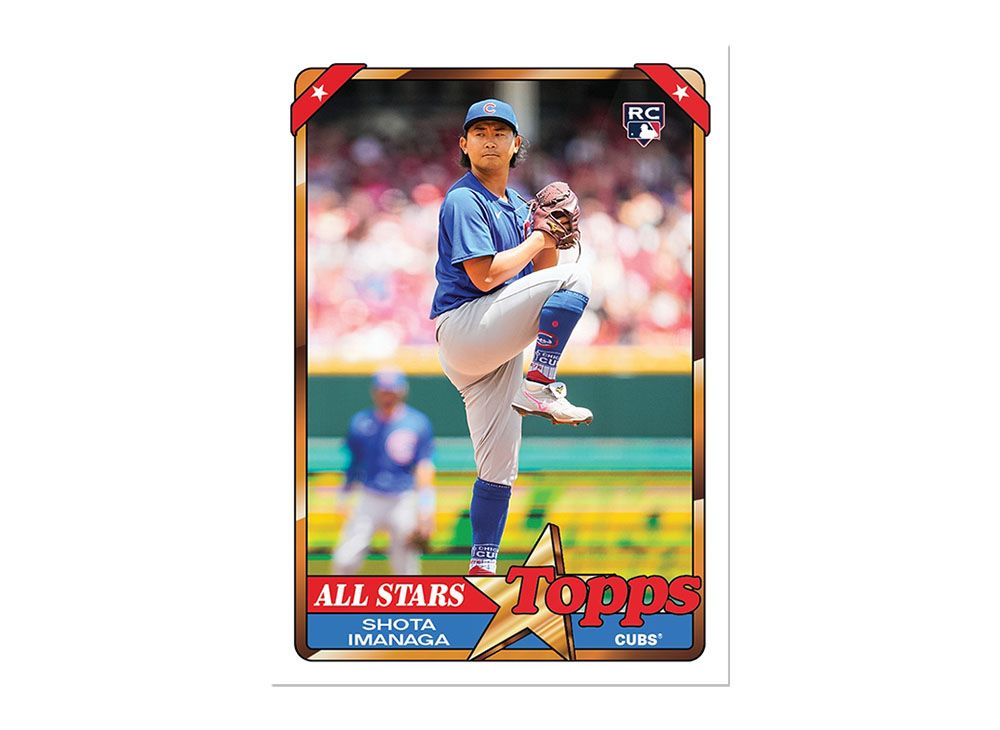 Shota Imanaga [ #31](2024 Throwback Thursday Set - 1990 Topps Ames All ...