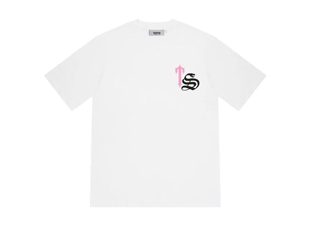 TRAPSTAR TS Script Print Shorts Set "White/Grey" | SNKRDUNK