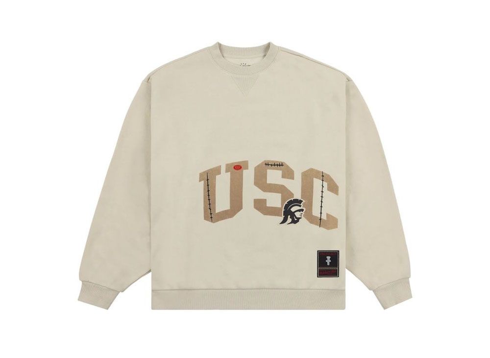 Travis Scott x M&N x USC Crewneck "Ivory"の新品/中古フリマ(通販)｜スニダン