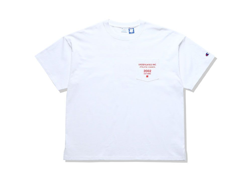 UNDEFEATED CHAMPION ATHLETIC COUNCIL LOOSE S/S TEE - C8-T325 "White ...