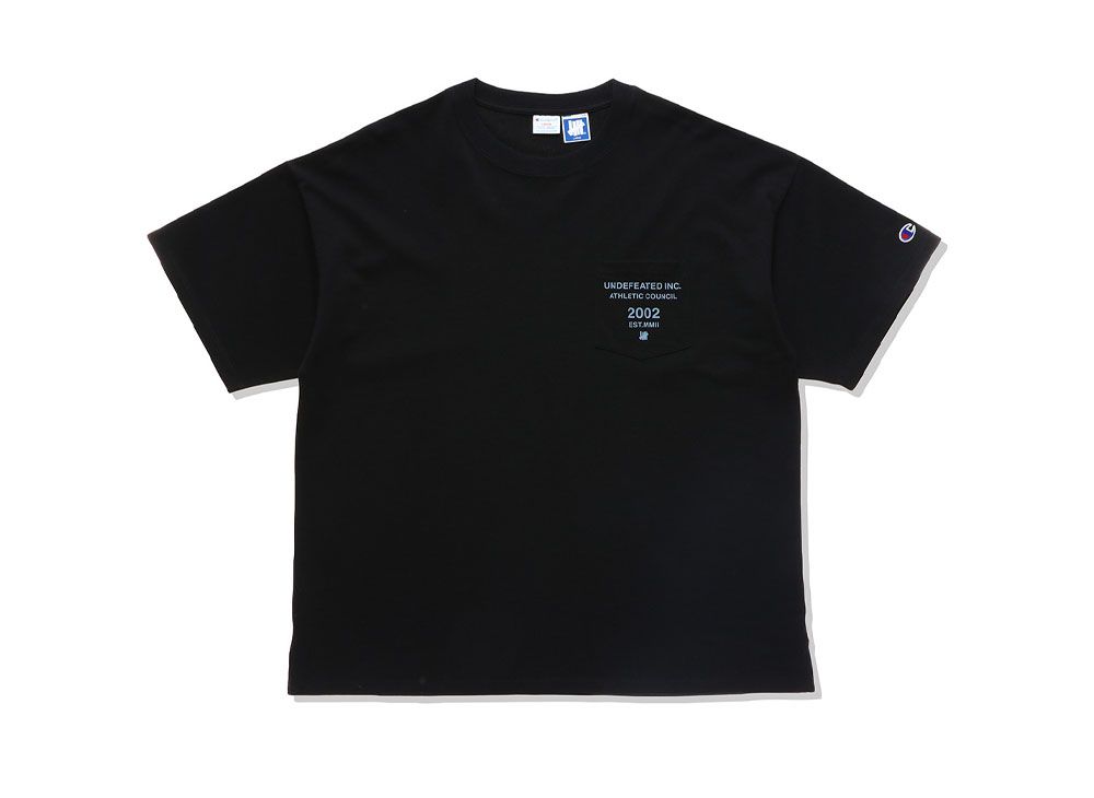 UNDEFEATED CHAMPION ATHLETIC COUNCIL LOOSE S/S TEE - C8-T325 "Black ...