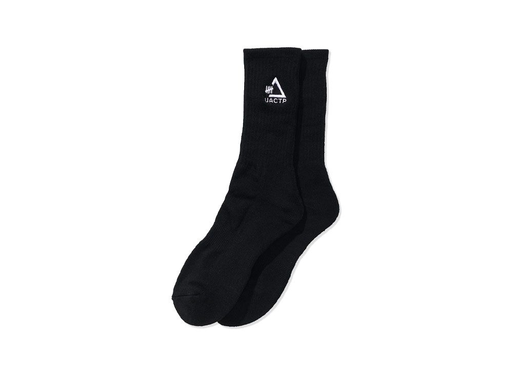 UNDEFEATED UACTP PERFORMANCE CREW SOCK - UA05002 "Black" | SNKRDUNK