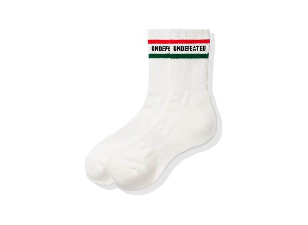 UNDEFEATED LOGO SOCK-CREW - 05003 "White"の新品/中古フリマ(通販)｜スニダン