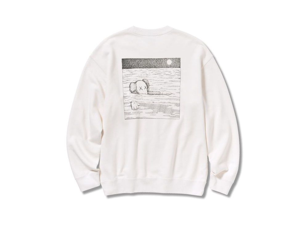 Uniqlo x KAWS Sweatshirt Kids "White" | SNKRDUNK