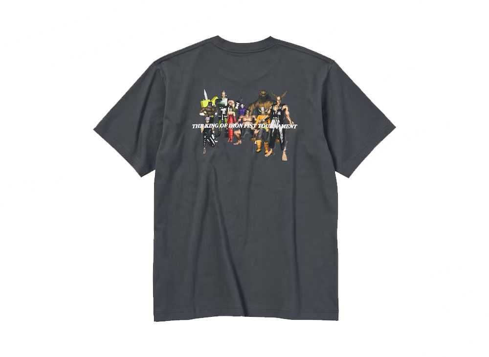 Uniqlo x Fighting Game Legends UT TEKKEN "Dark Gray" | SNKRDUNK