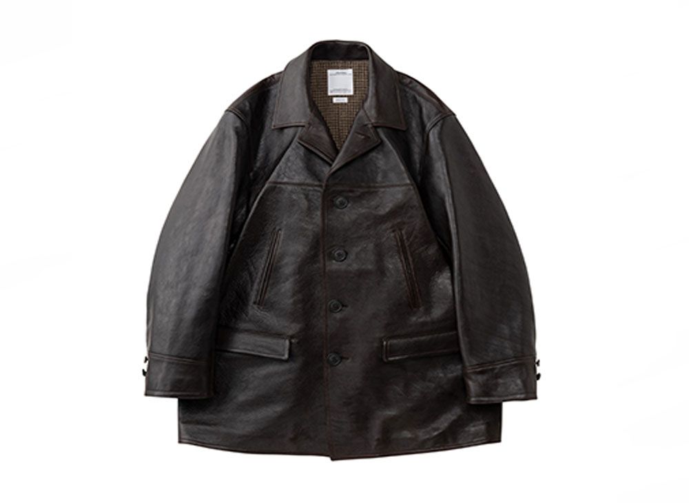 visvim PATTON II COAT IT "Burgundy" | SNKRDUNK