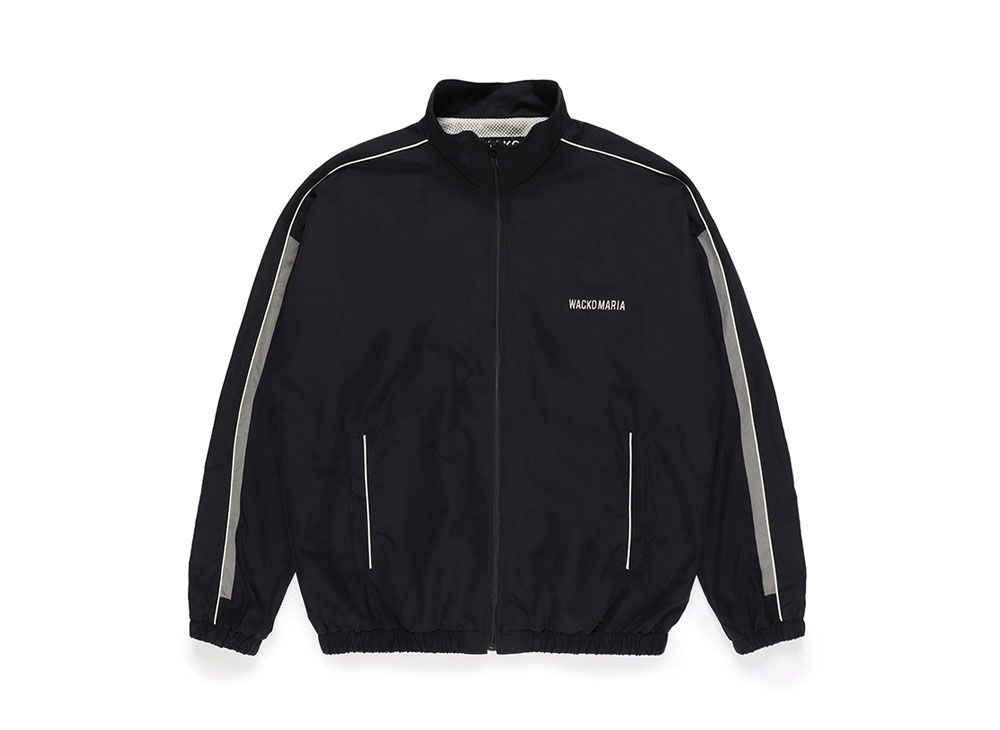 WACKO MARIA Nylon Track Jacket "Black" | SNKRDUNK