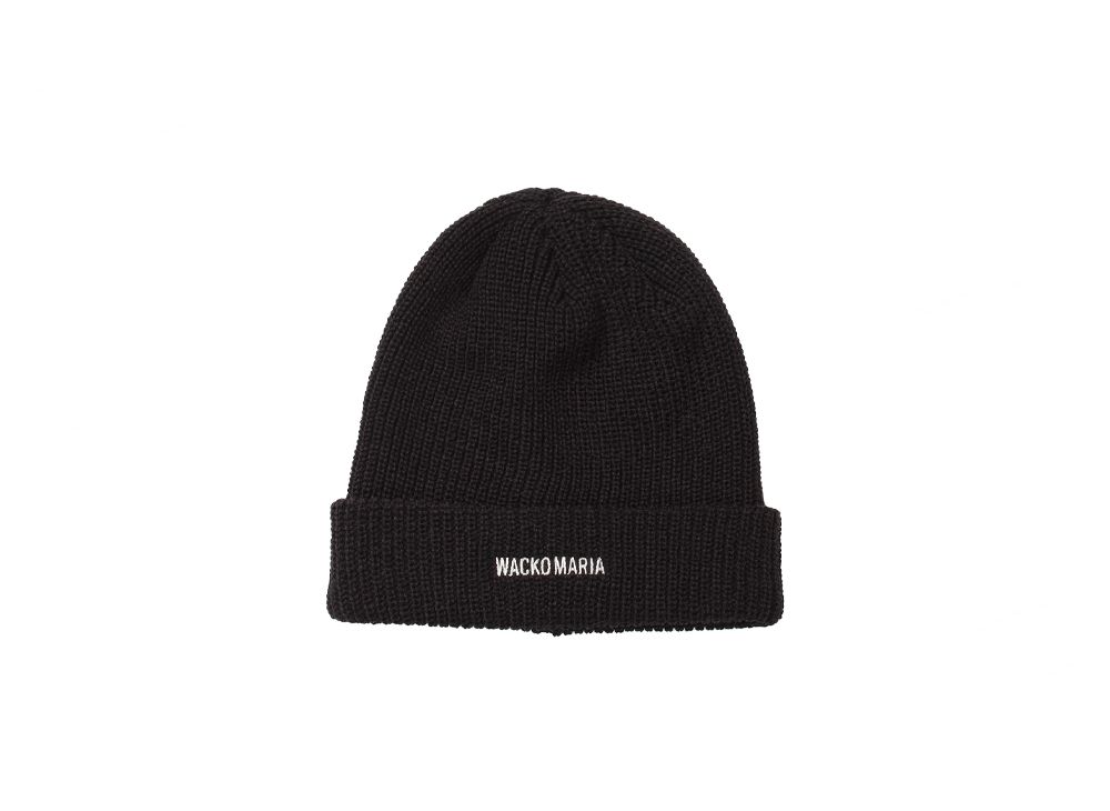 WACKO MARIA Watch Cap "Black" | SNKRDUNK