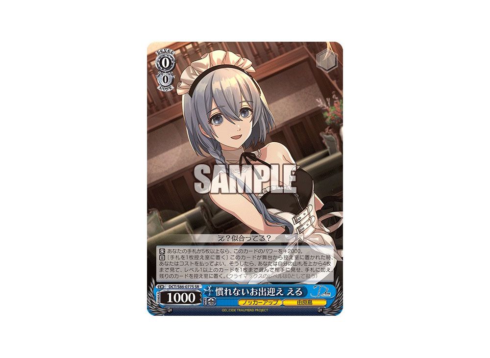 Not Used to Welcoming Others Eru SR [DCT/S86-077S](Booster Pack "D_CIDE ...