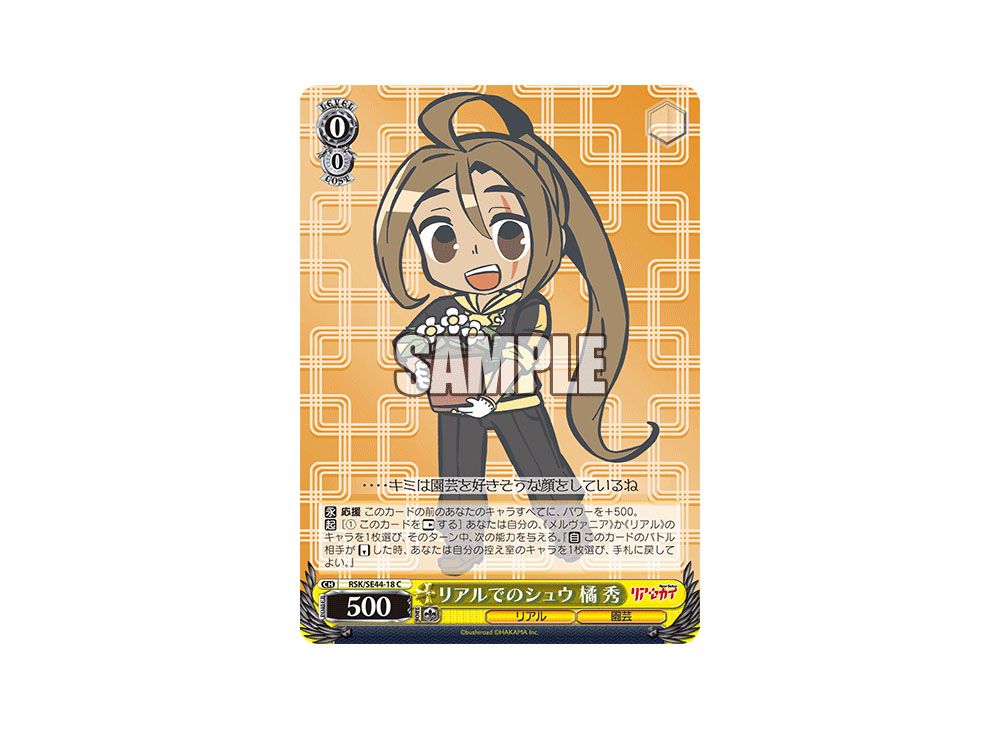 Shuu In Reality Shuu Tachibana C [RSK/SE44-18](Extra Booster "RearSekai") | SNKRDUNK