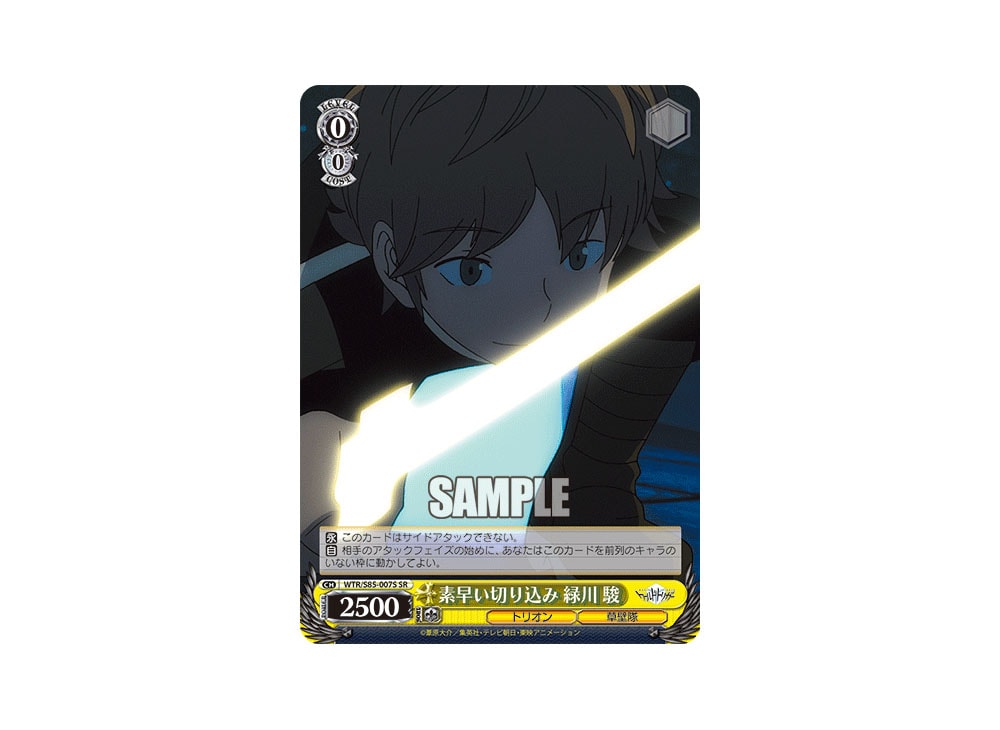 Speedy Interruption Shun Midorikawa SR [WTR/S85-007S](Booster Pack ...