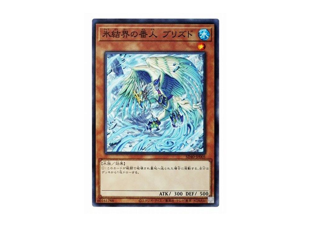 Blizzed Defender of the Ice Barrier N [SD40-JP005](Structure Deck Ice Barrier of the Frozen ...