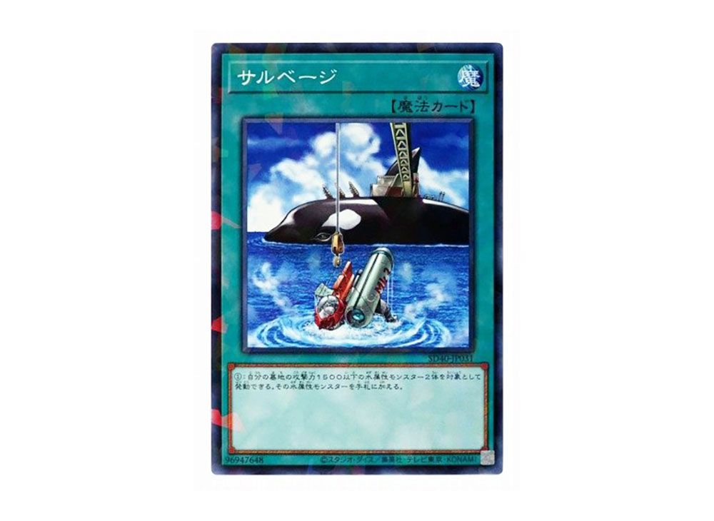 Salvage NP [SD40-JP031](Structure Deck Ice Barrier of the Frozen Prison) | SNKRDUNK